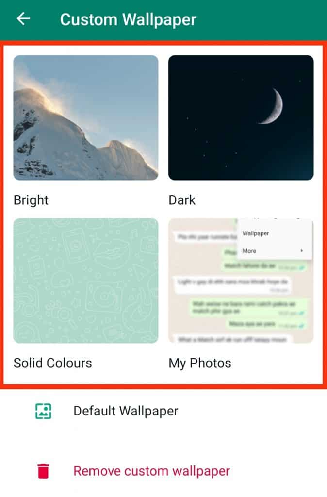 How To Change WhatsApp Chat Color? | ITGeared