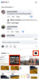 How To Insert a Photo Into a Facebook Comment | ITGeared