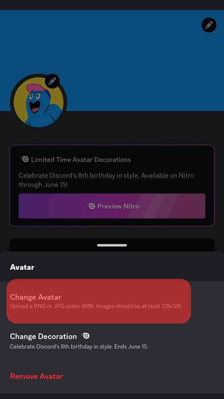 How To Reset Discord Profile Picture | ITGeared