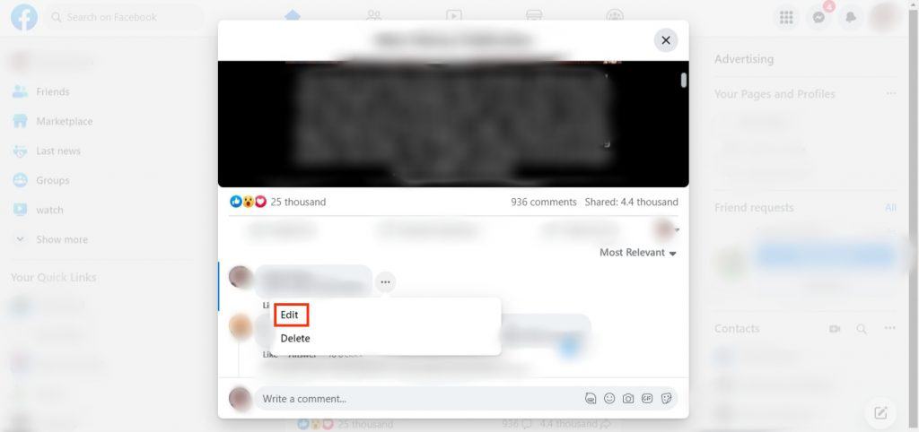 How To Delete Your Comment on Facebook | ITGeared