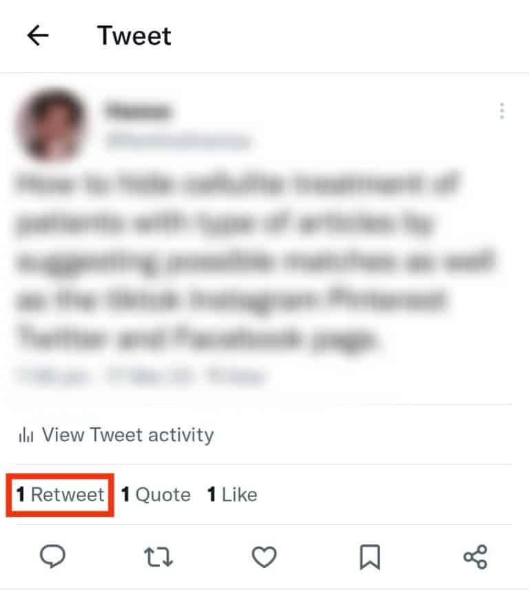 How To See Who Retweeted Your Tweet? | ITGeared