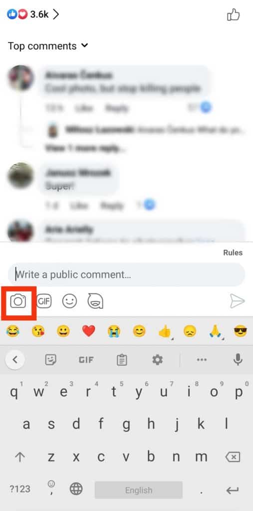 How To Insert a Photo Into a Facebook Comment | ITGeared