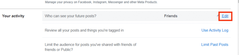 What Does Friends Except Mean on Facebook? | ITGeared