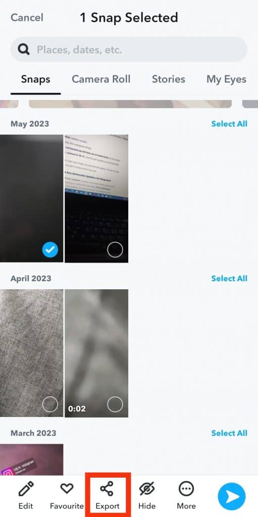 How To Save Snapchat Memories to Camera Roll | ITGeared