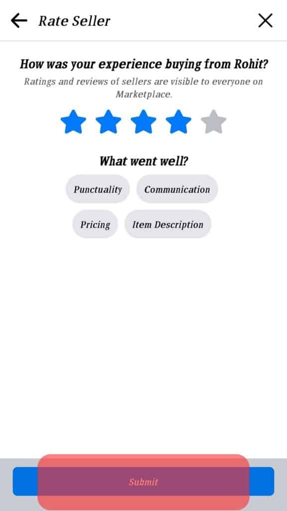 How To Rate a Seller on Facebook | ITGeared