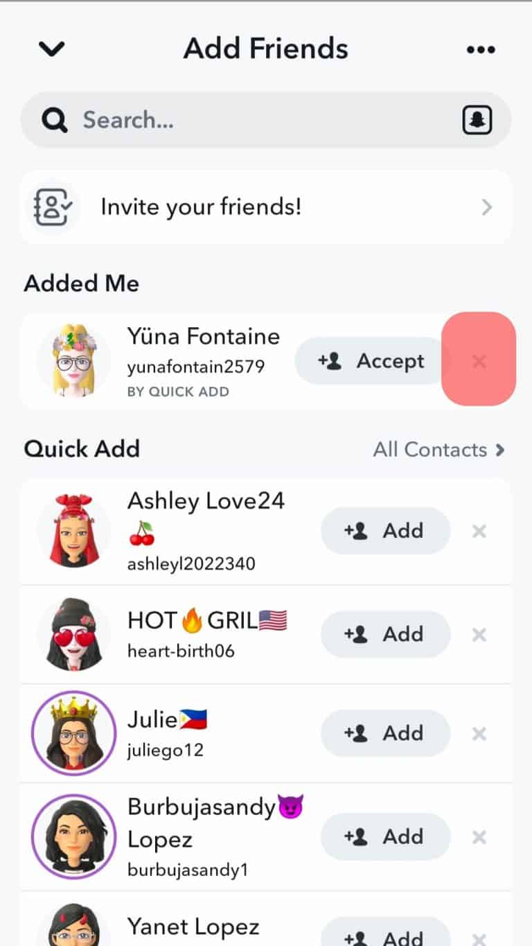 What Does "Ignore Friend Request" Mean on Snapchat? | ITGeared