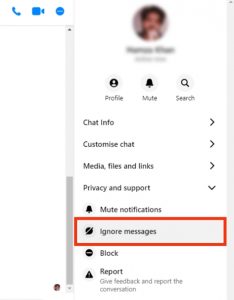 How To Undo Ignore Messages on Messenger | ITGeared