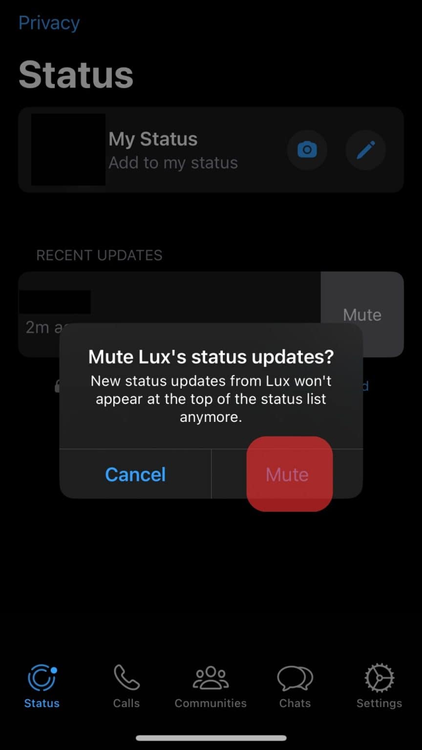 How To Block WhatsApp Status | ITGeared
