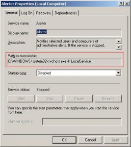 How to Change a Service Path to Executable | ITGeared