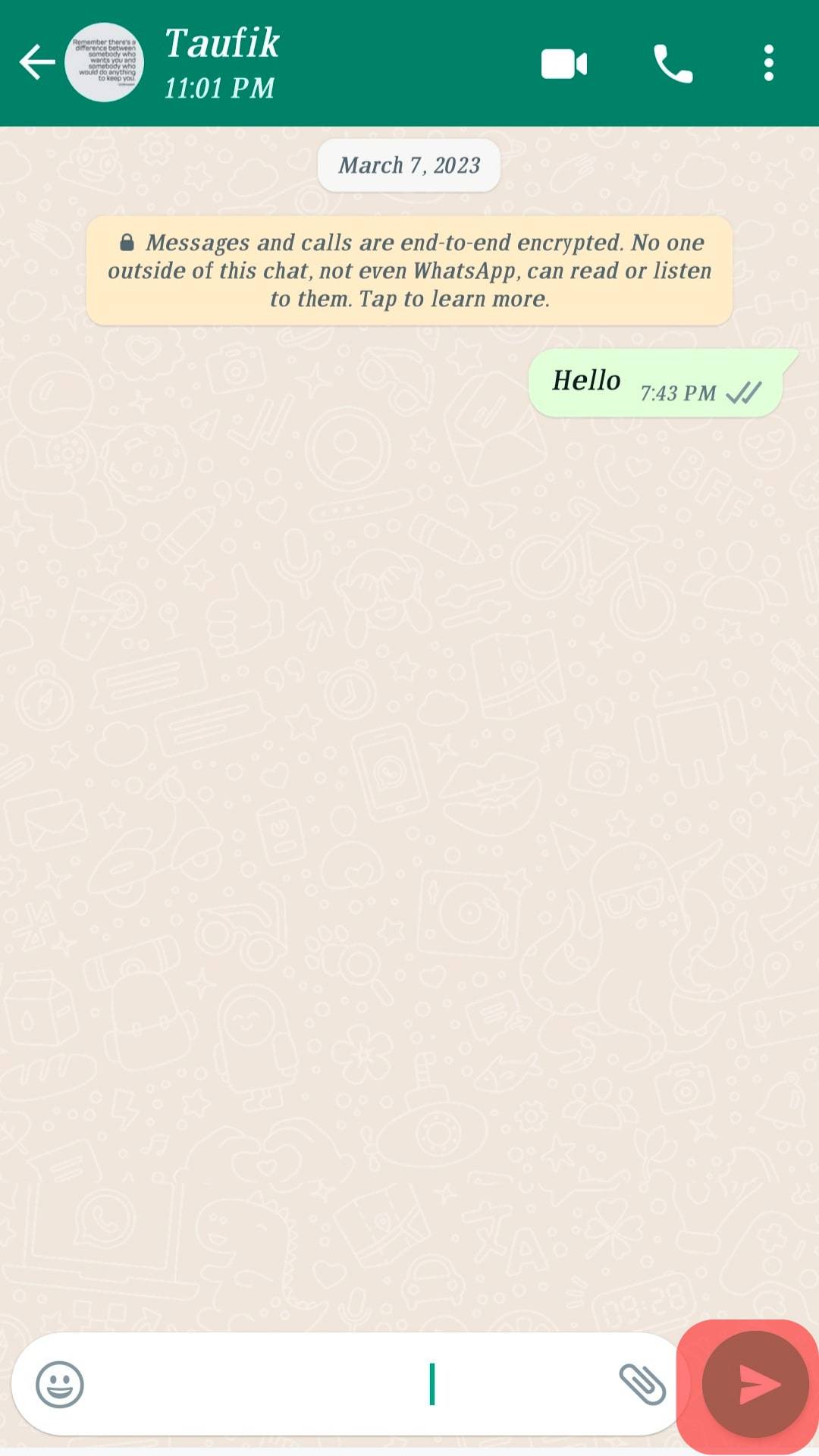 How To Send Blank Messages On WhatsApp ITGeared
