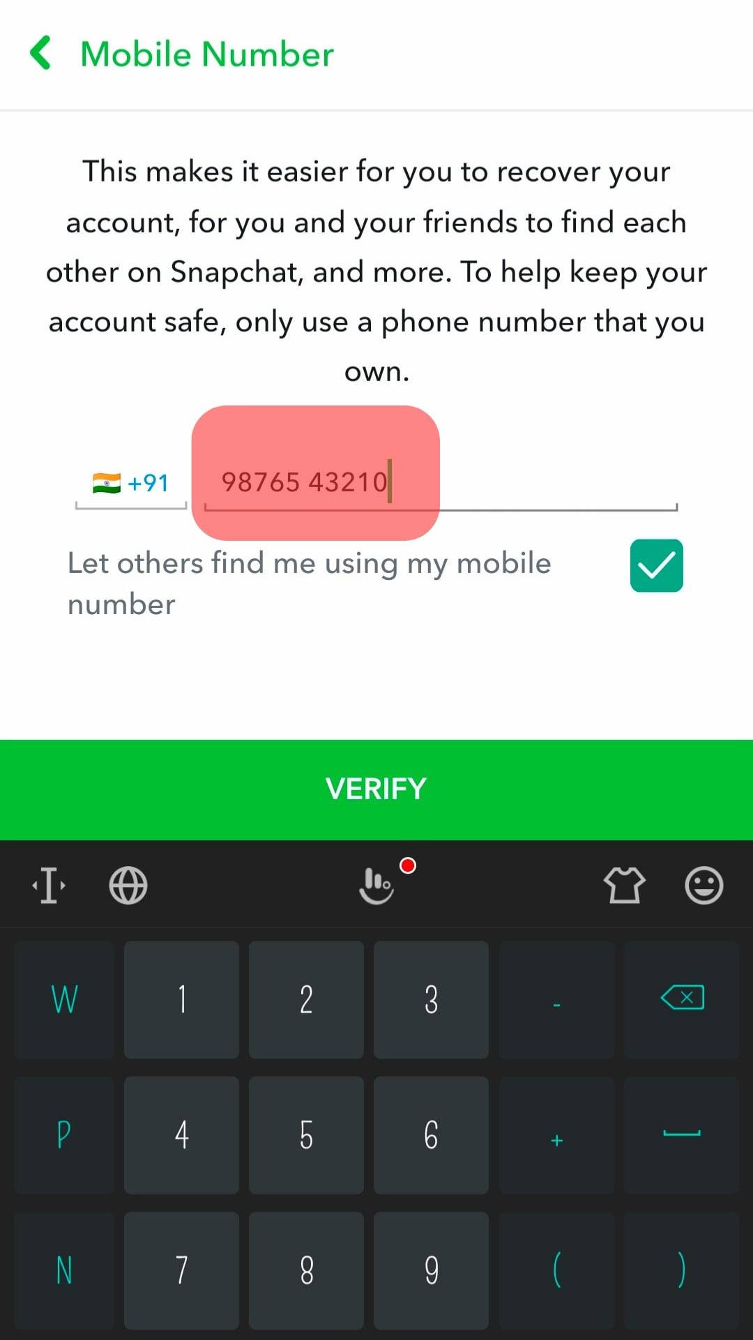 How To Change Your Number on Snapchat? | ITGeared