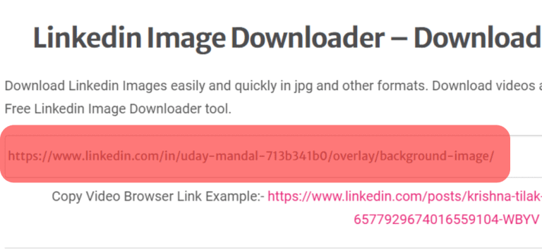 How To Download LinkedIn Profile Picture | ITGeared