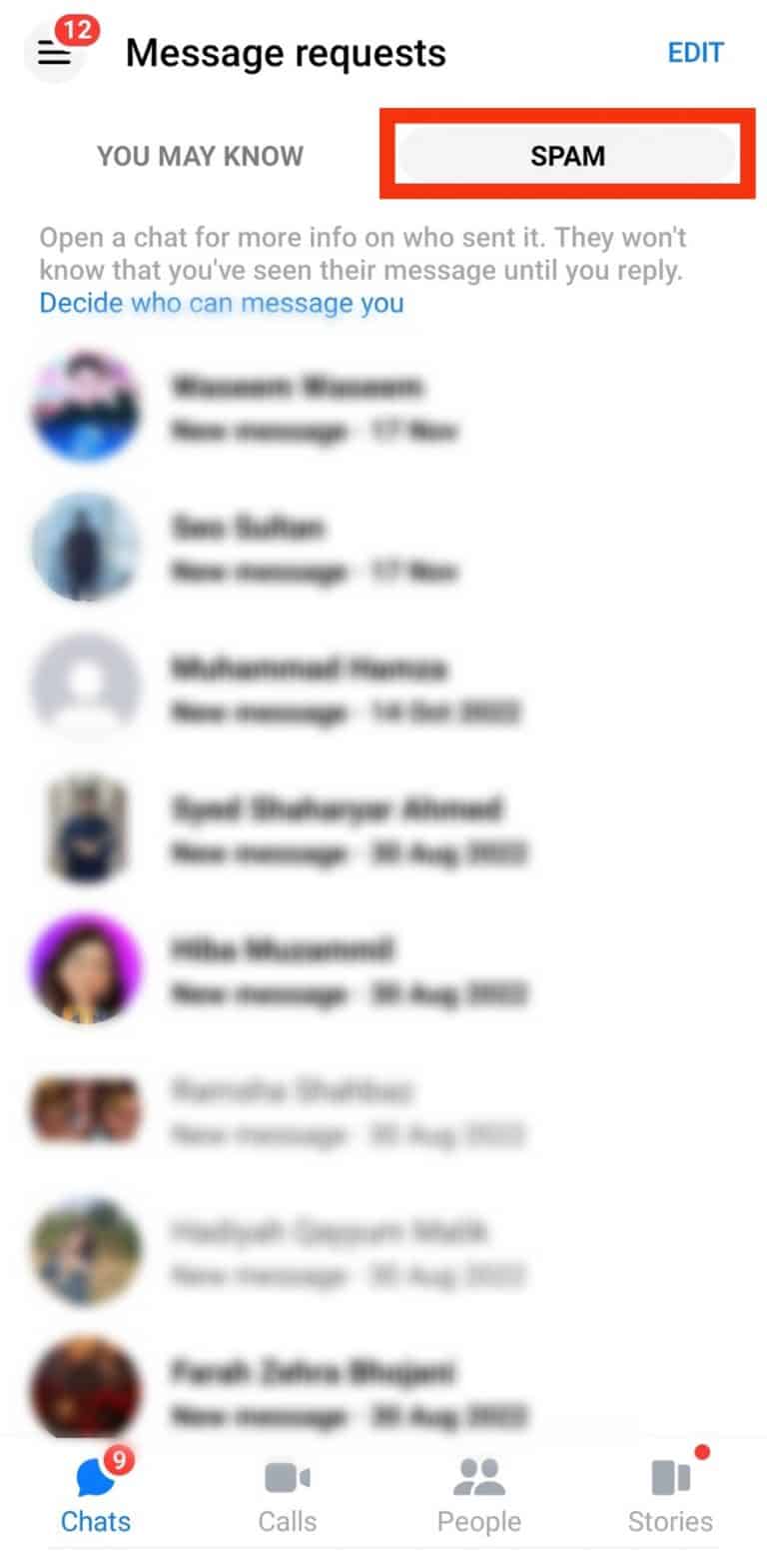 How To Undo Ignore Messages on Messenger | ITGeared