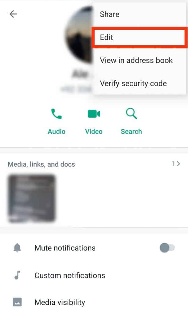 How To Edit a WhatsApp Contact? | ITGeared