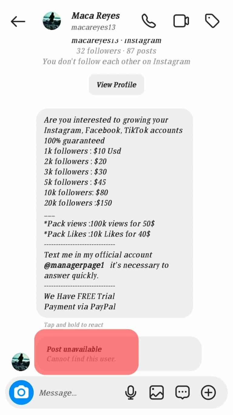 What Does Post Unavailable Mean on Instagram? | ITGeared