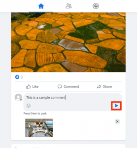 How To Insert a Photo Into a Facebook Comment | ITGeared
