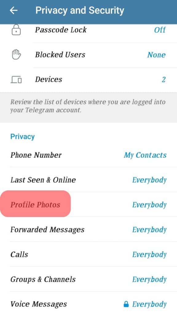 How To Change Privacy Settings on Telegram | ITGeared