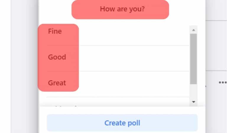 Why Can’t I Create a Poll in Messenger? | ITGeared