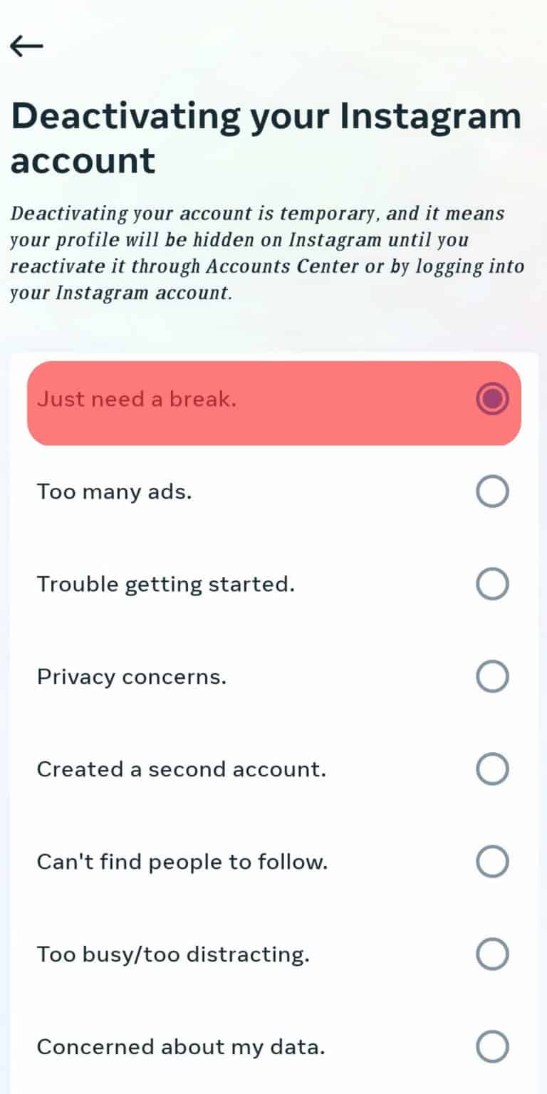 How Long Can I Keep My Instagram Account Deactivated For? | ITGeared