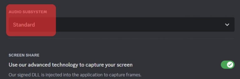 What Is Legacy Audio Subsystem on Discord? | ITGeared