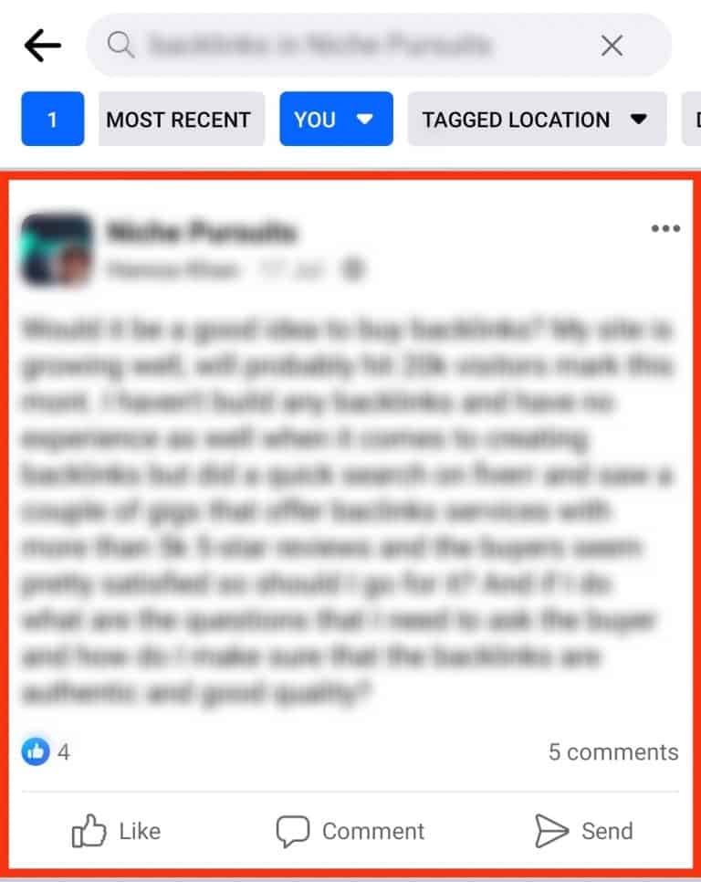 How To Find My Post in a Facebook Group? | ITGeared