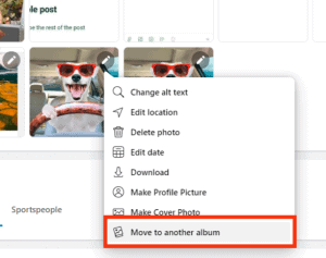 How To Move Facebook Photos to a Different Album? | ITGeared