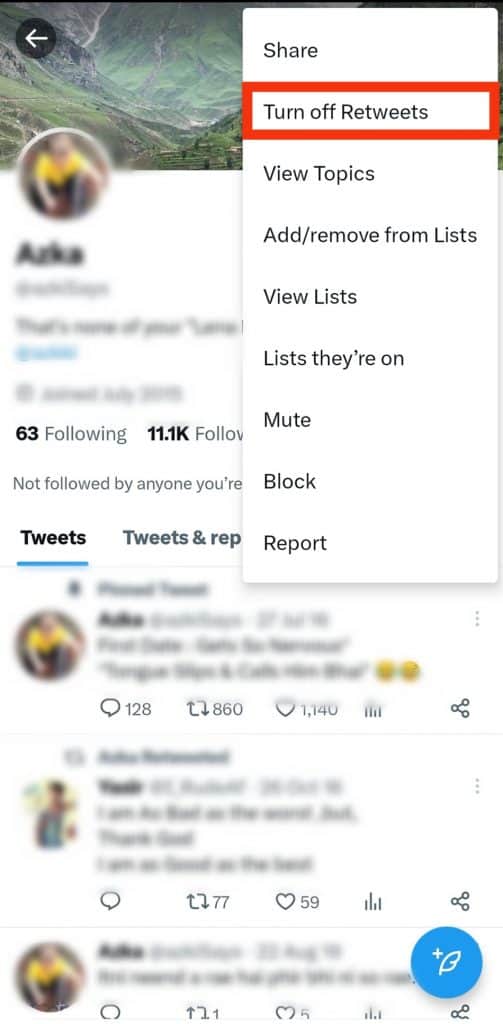 How To Turn Off Retweets on Twitter? | ITGeared