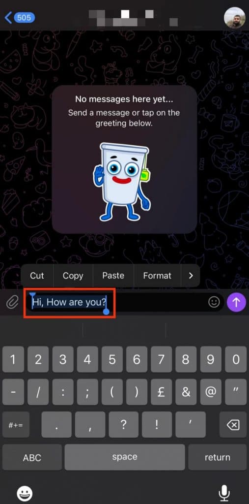 How To Bold Text in Telegram With iPhone? | ITGeared