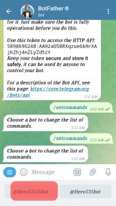 How To Set Commands in Telegram Bot | ITGeared