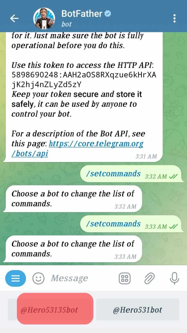 How To Set Commands in Telegram Bot | ITGeared