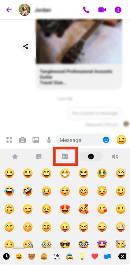 How To Delete a GIF from Messenger? | ITGeared