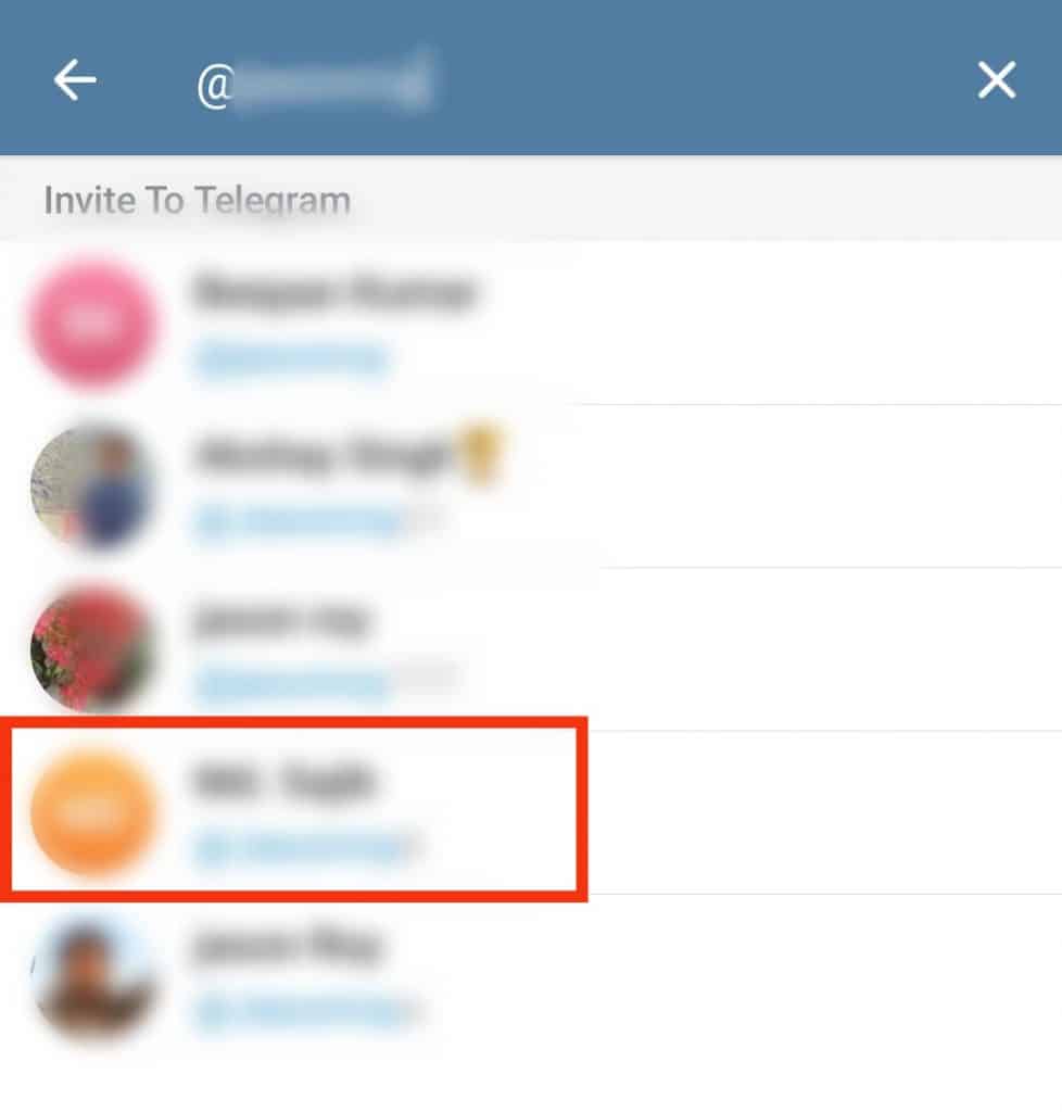 How To Search for Username on Telegram? | ITGeared