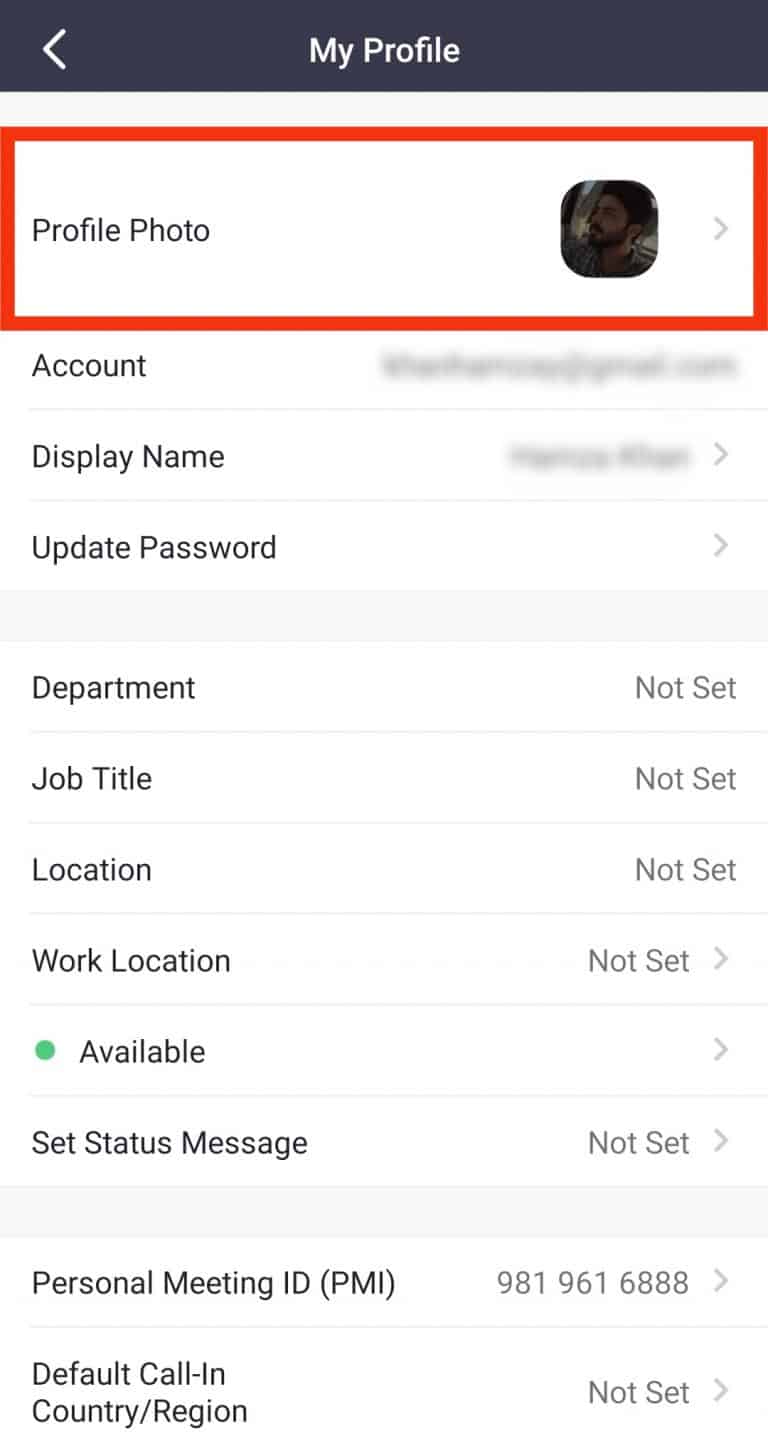 How To Set Profile Picture in Zoom on Mobile? | ITGeared