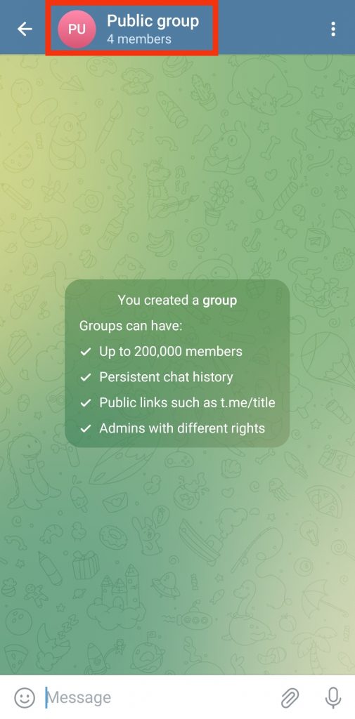 How To Share Telegram Group Link | ITGeared
