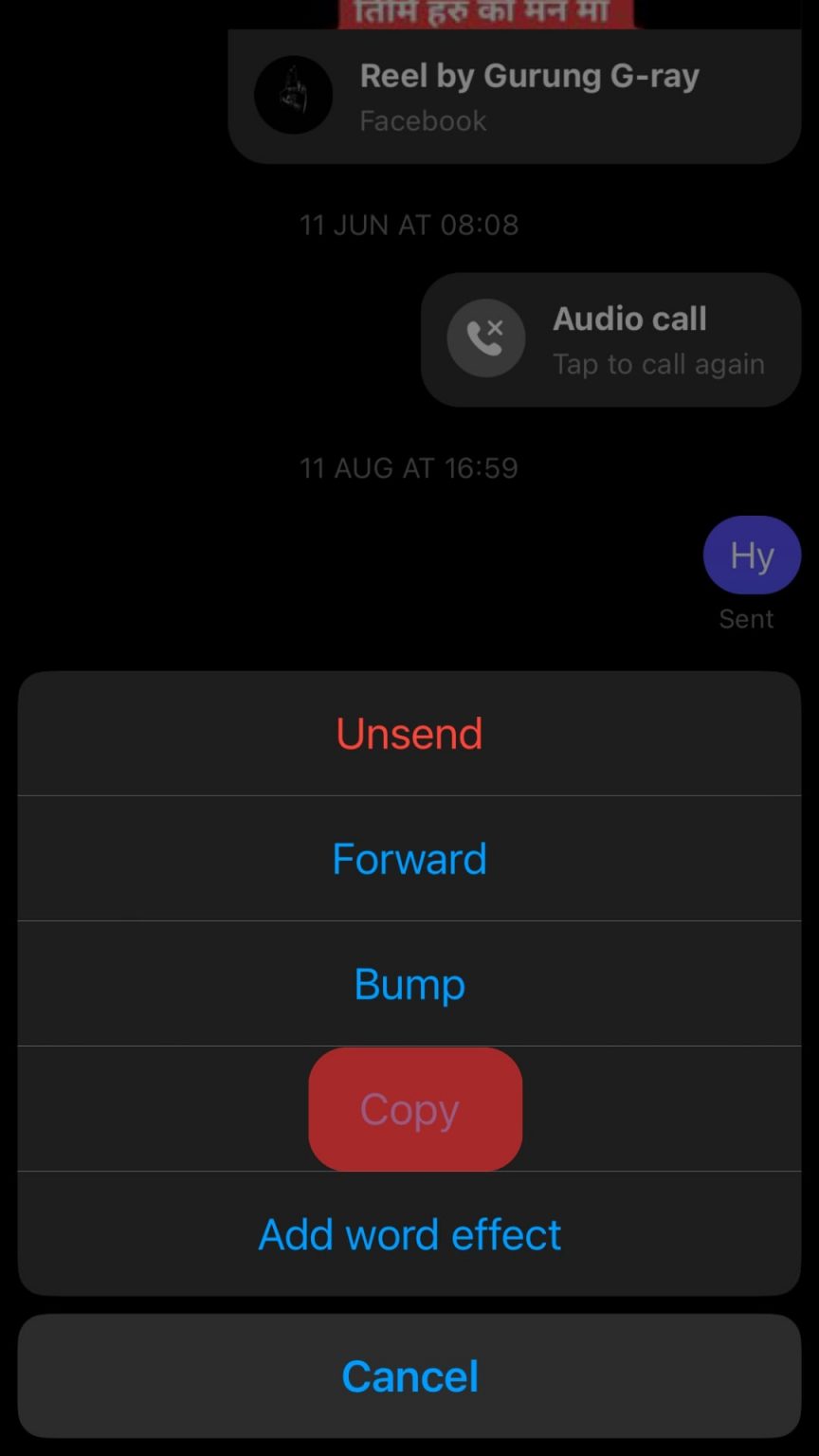 How To Copy Messages From Messenger on iPhone | ITGeared