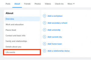 How To Add Life Event on Facebook | ITGeared
