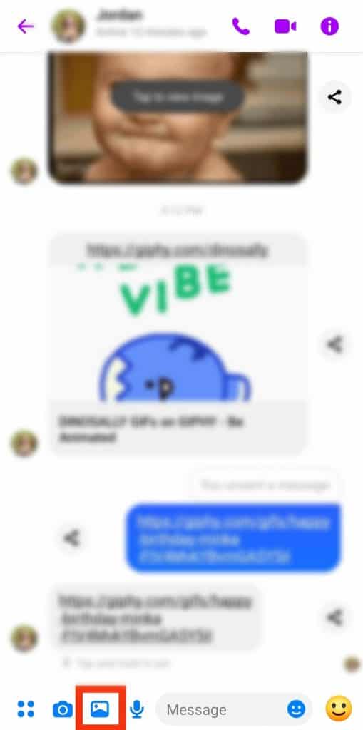 How To Delete a GIF from Messenger? | ITGeared