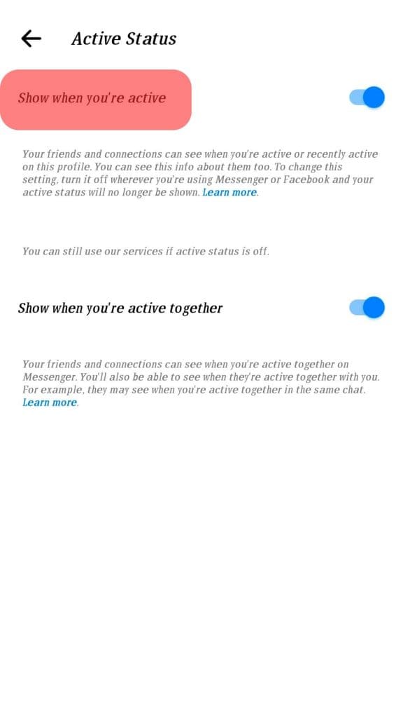 What Does "Active 1 hour ago" Mean on Facebook Messenger? | ITGeared