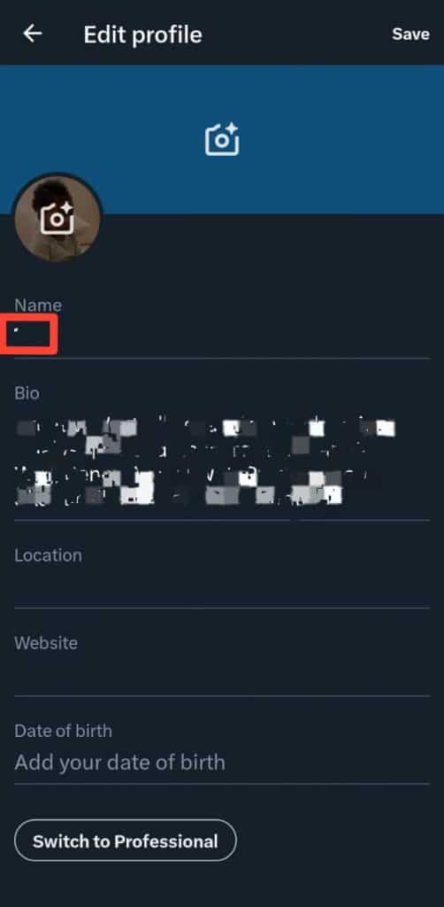 How To Have No Name on Twitter | ITGeared