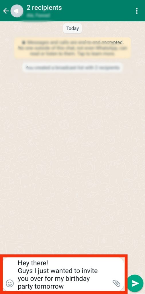 How To Send Birthday Invite on WhatsApp? | ITGeared
