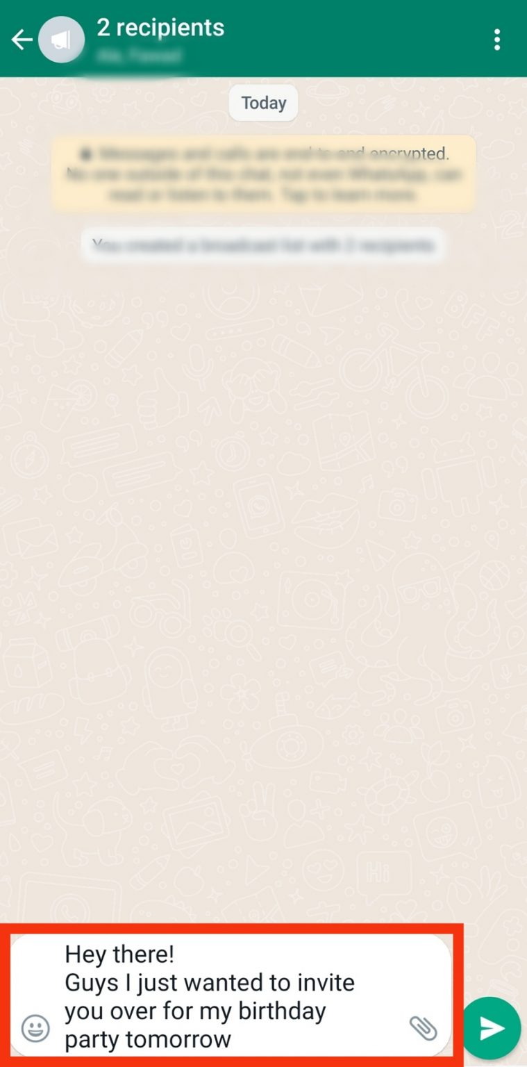How To Send Birthday Invite on WhatsApp? | ITGeared