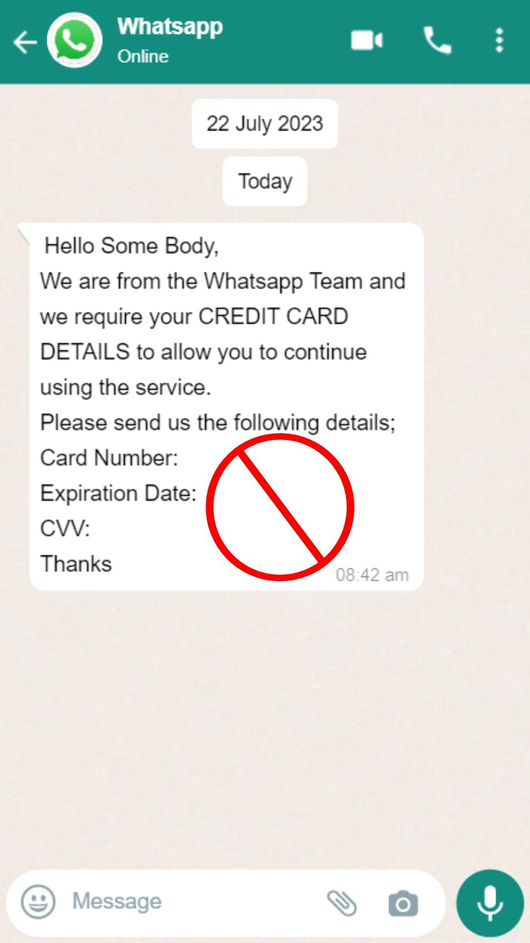 Why Does WhatsApp Ask for Credit Card? | ITGeared