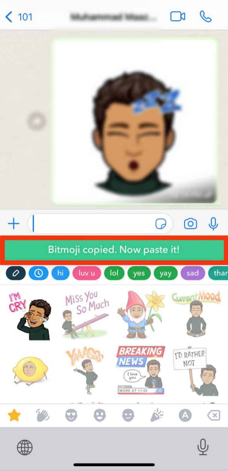 How To Add Bitmoji to WhatsApp | ITGeared