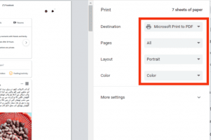 How To Print a Facebook Post | ITGeared