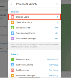 How To See Blocked Contacts on Telegram? | ITGeared