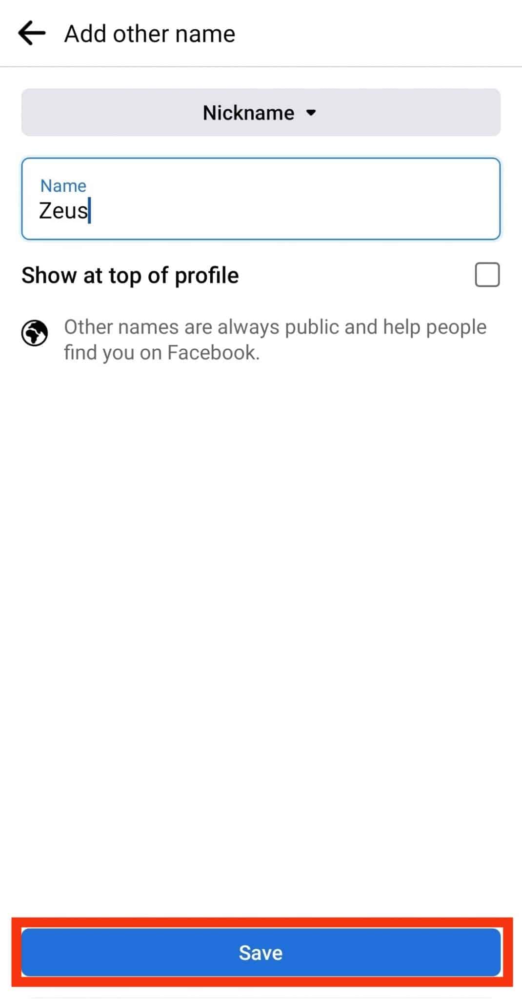 How To Remove a Nickname on Facebook | ITGeared