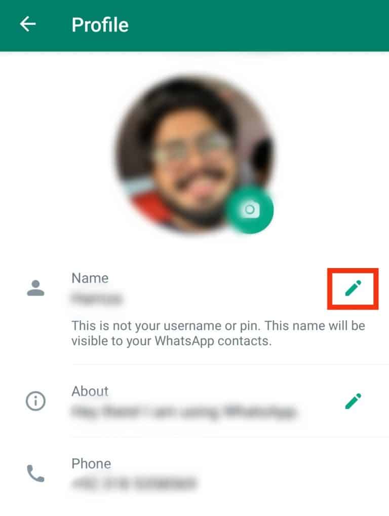 How To Hide Name on WhatsApp | ITGeared