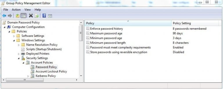 Implementing a Password Policy | ITGeared