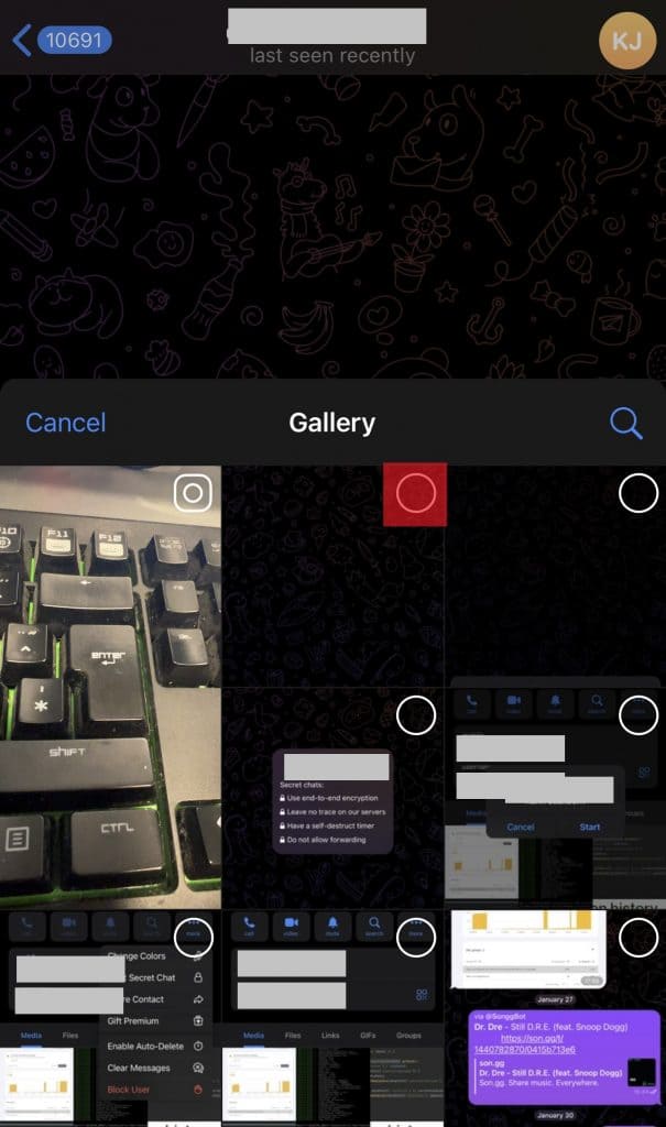 How To Send a Self-Destructing Photo in Telegram | ITGeared