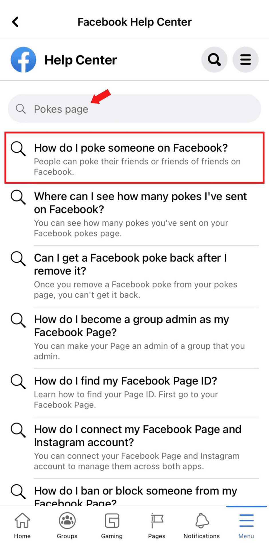 Where To Find Facebook Pokes | ITGeared